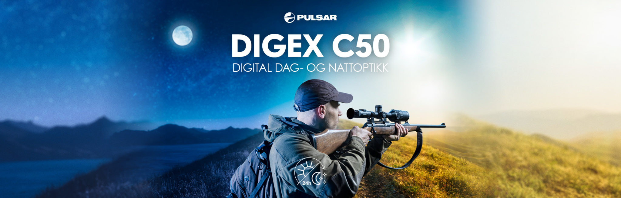 Pulsar Digex C50 digital dag- og nattoptikk - Teno Astro